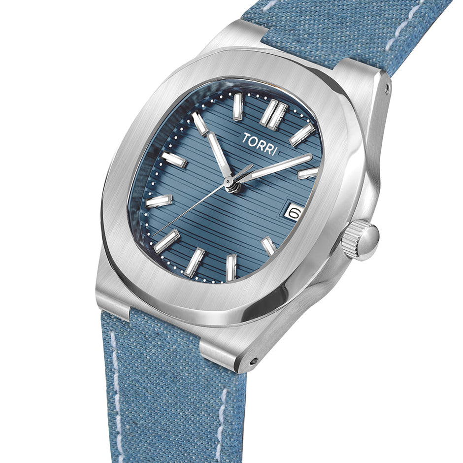 Men Narciso Blue Watch TORRI Watches – ONTIME | SA Official